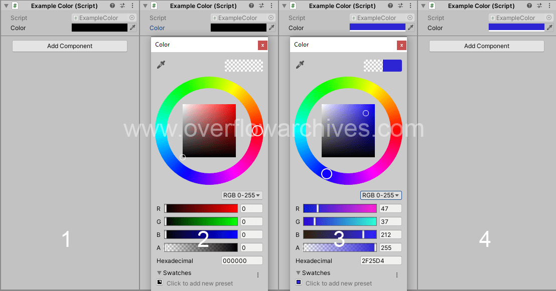 Change Color in Runtime - Unity 3D Tutorial - Overflow Archives