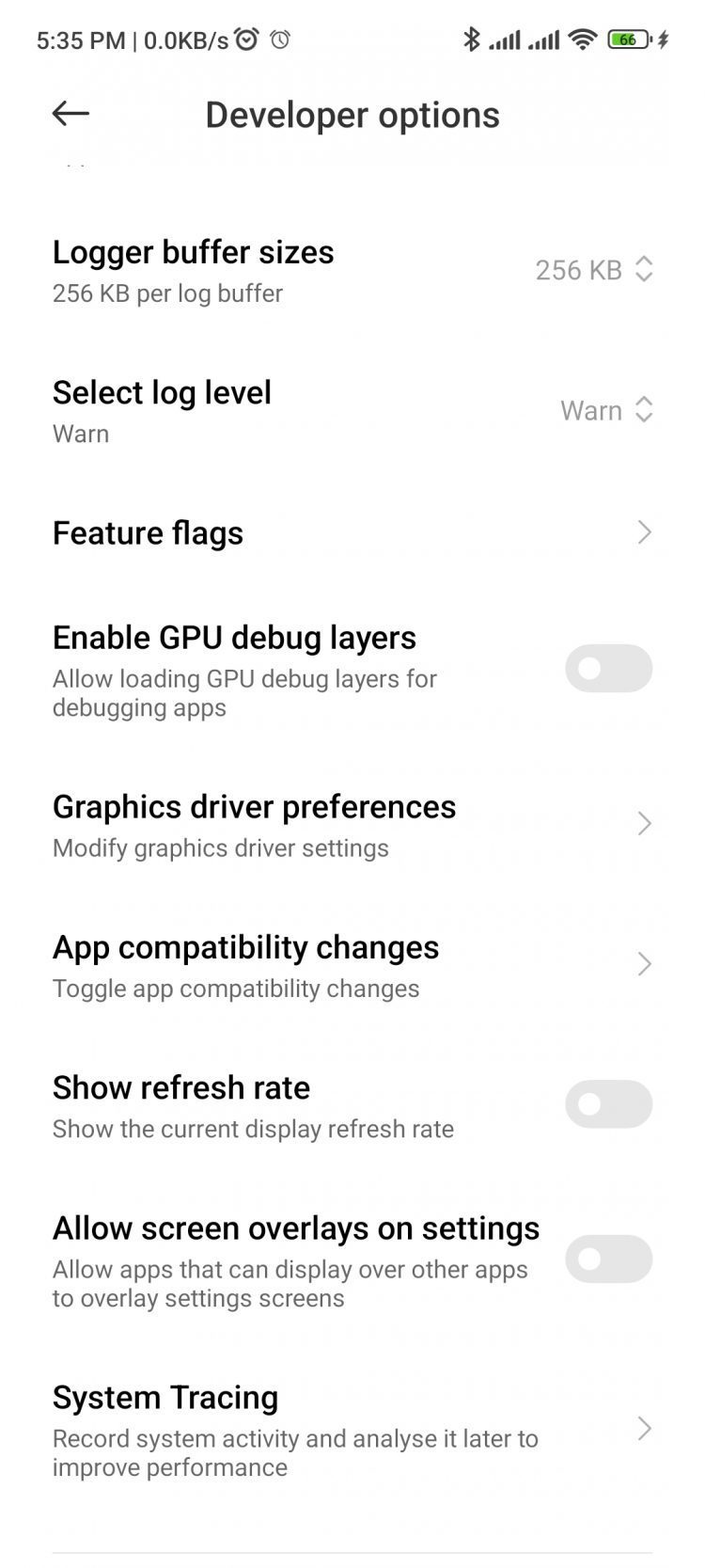 Android Developer Options - Debugging Mode Options Explained - Part - I - Overflow Archives